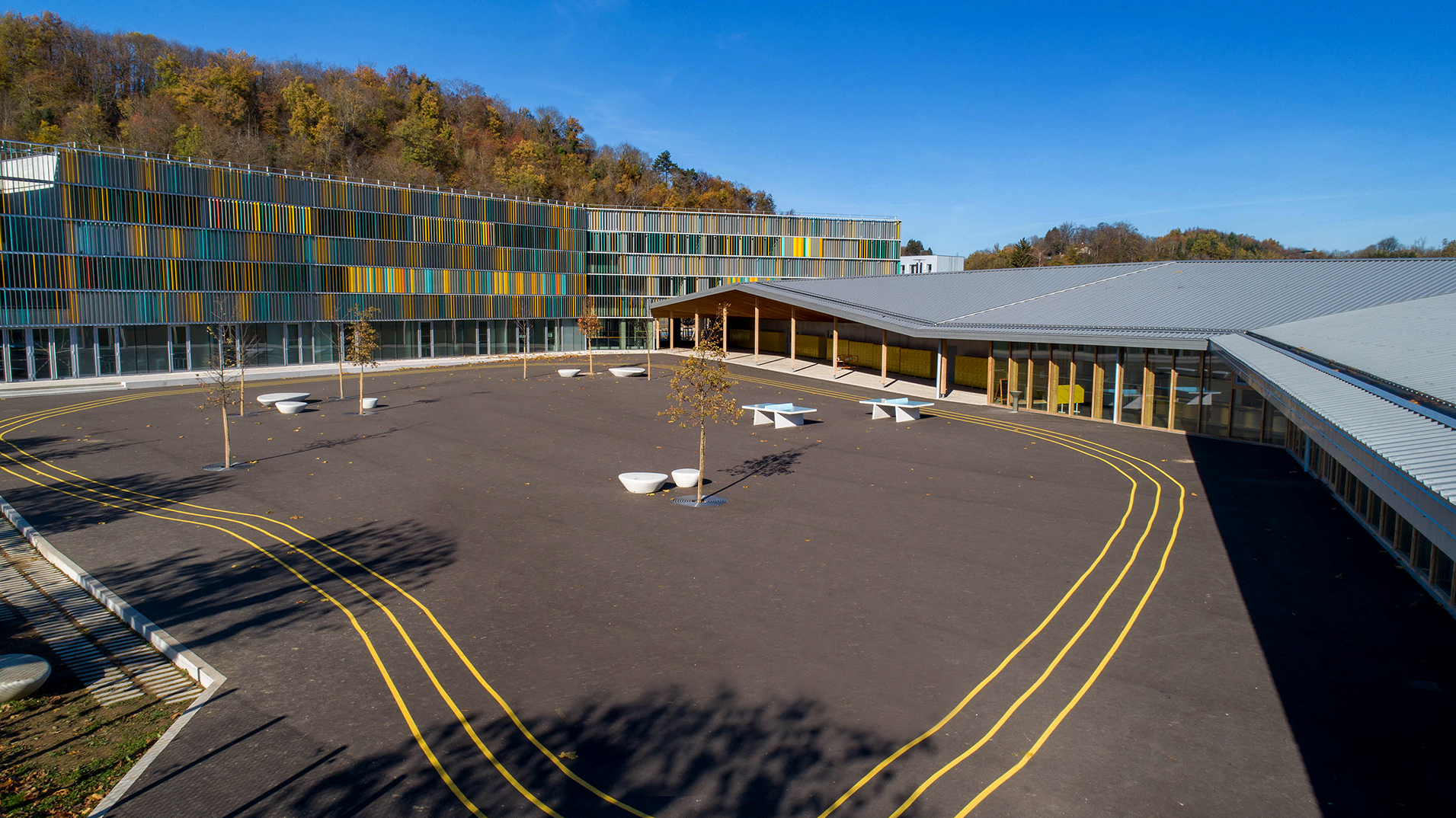 Photos drone, SDE, Collège de Champier | Edyta TOLWINSKA | Photographe ...