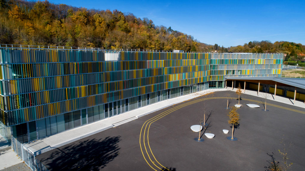 Photos drone, SDE, Collège de Champier | Edyta TOLWINSKA | Photographe ...